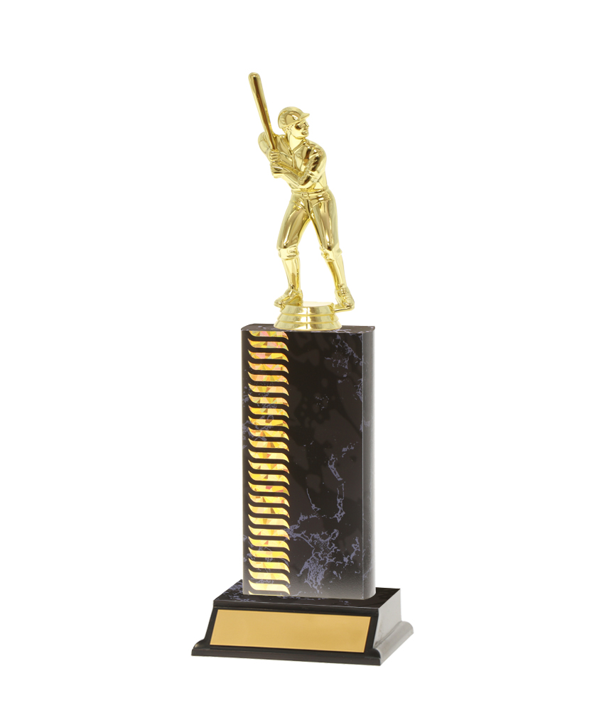 Pattern Trophy on P/Base 18cm Plus Figurine Wholesale Trophy Components