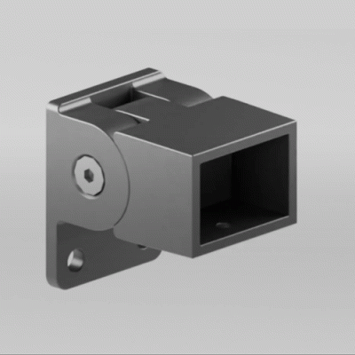 38 x 25 Vertical Adjustable Fence Bracket