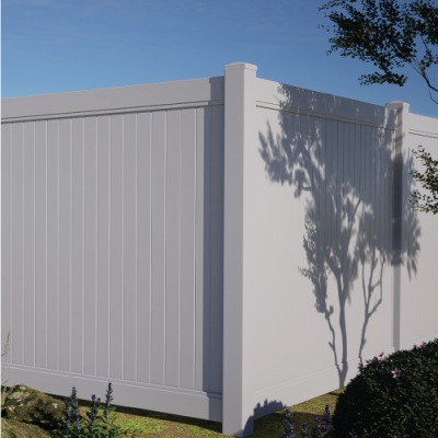 Southampton PVC Fence Panel Kit - 2388W x 1800H Oxworks