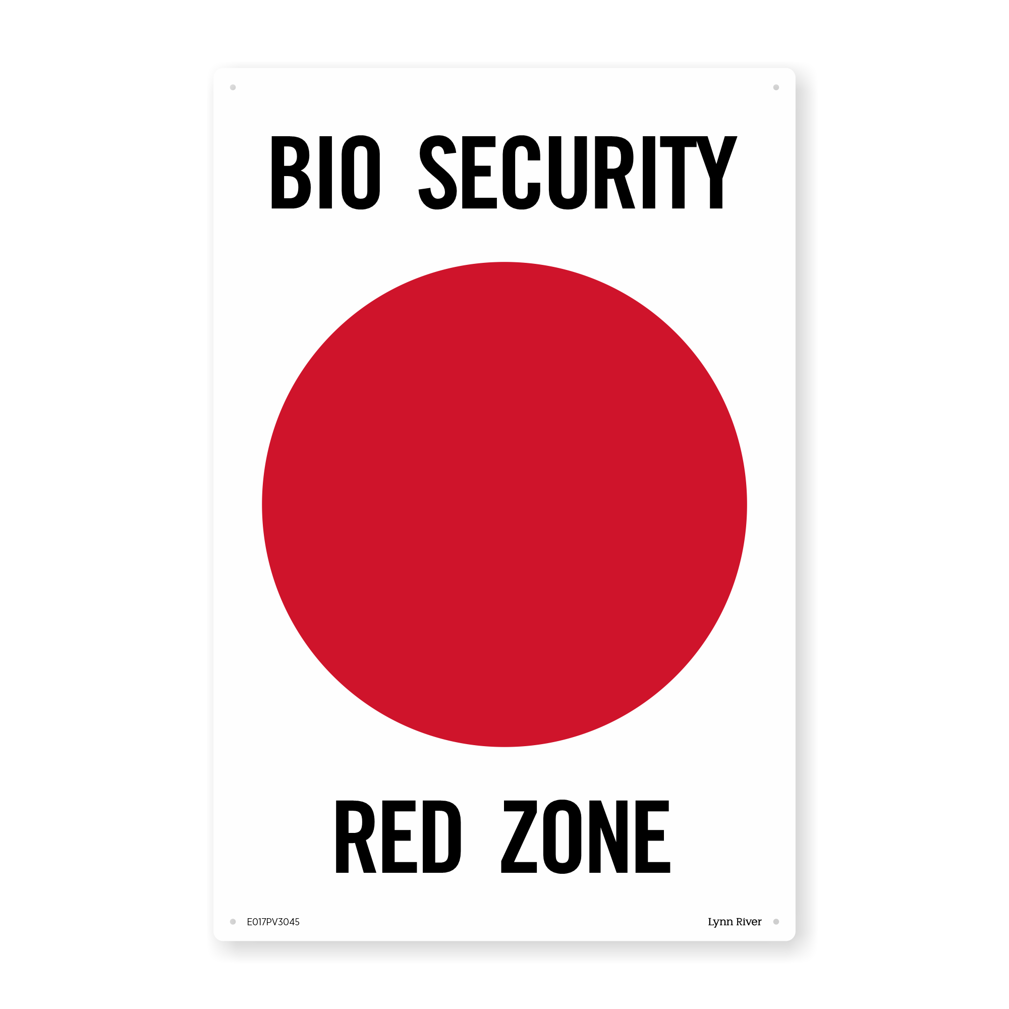 Bio Security Green/Red Zone