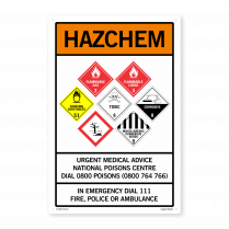 Hazard and HSNO Signs